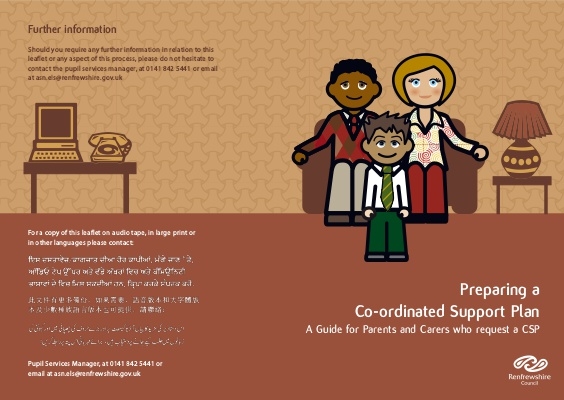 Educational planning: CSP vs. Child’s Plan – The Additional Support ...